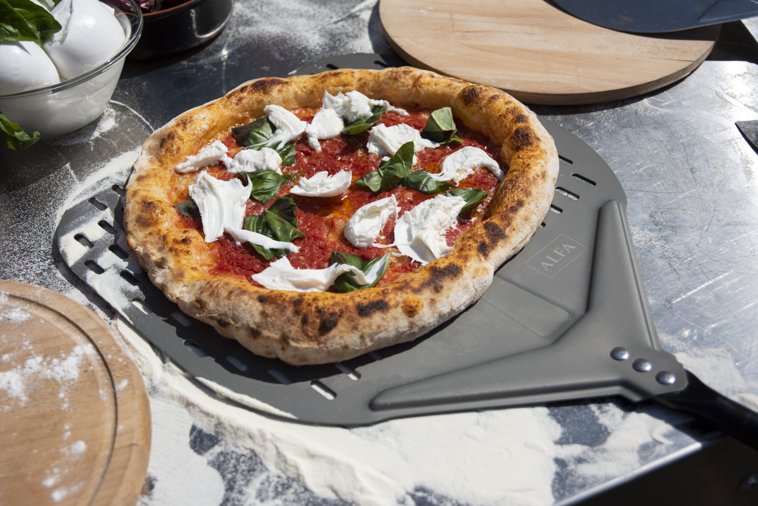 Perforeret pizza spade - Gourmetliving